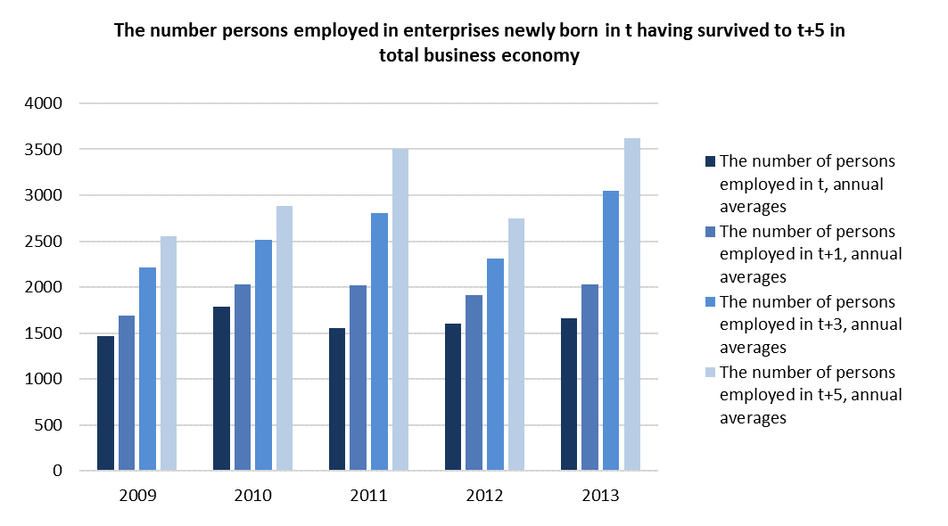 Business demography: Enterprise birth and survivals - Statistics Iceland
